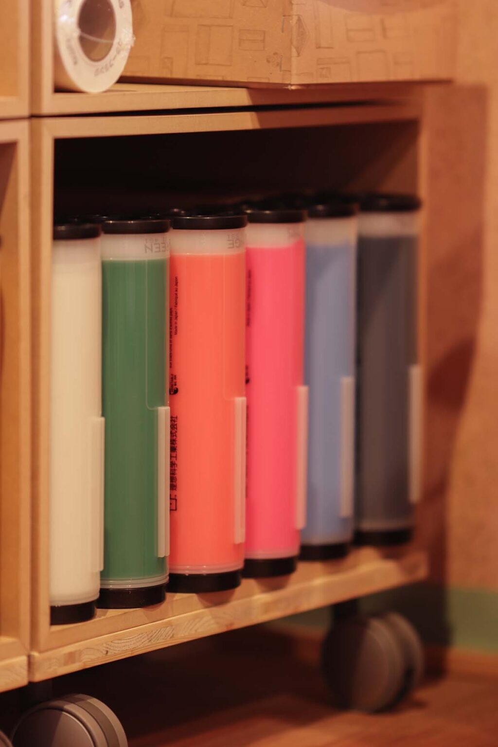 リソグラフのアトリエに – BLC 収納ボックス – マルゲリータお客様事例